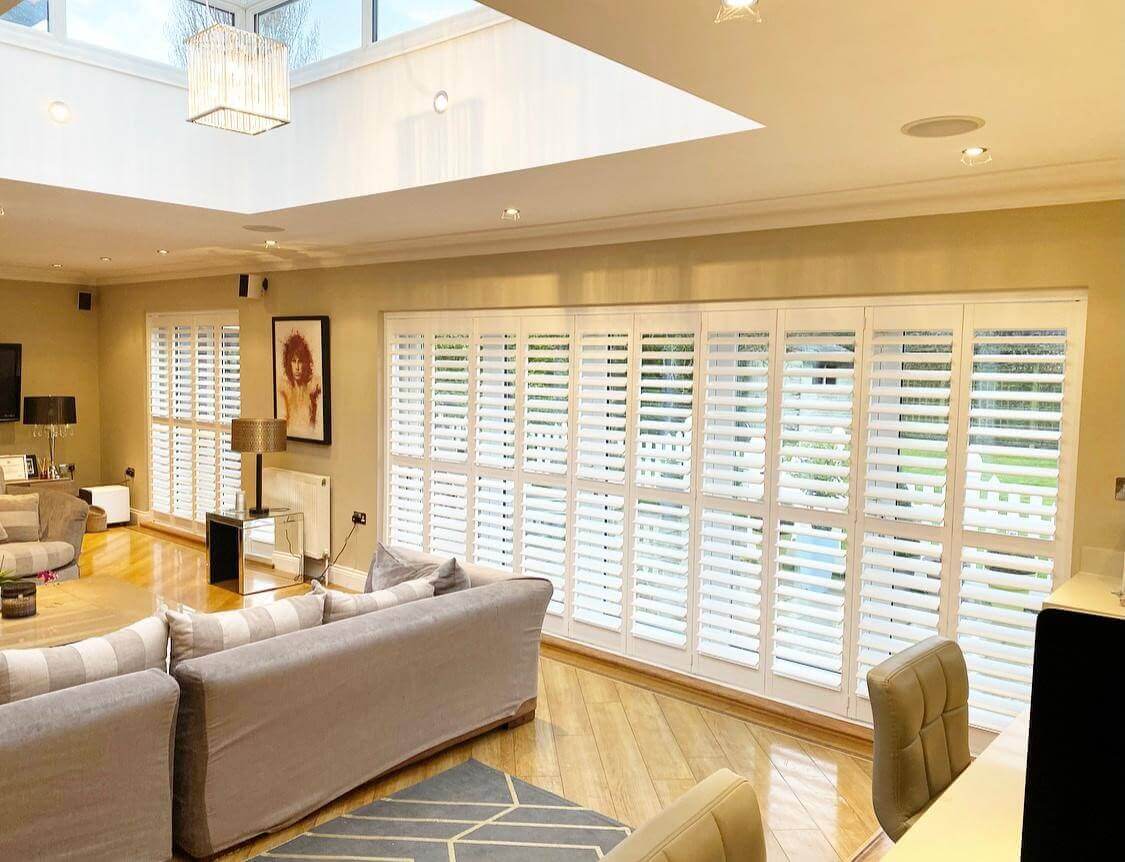 The beauty of tracked shutter systems | ShuttersUp