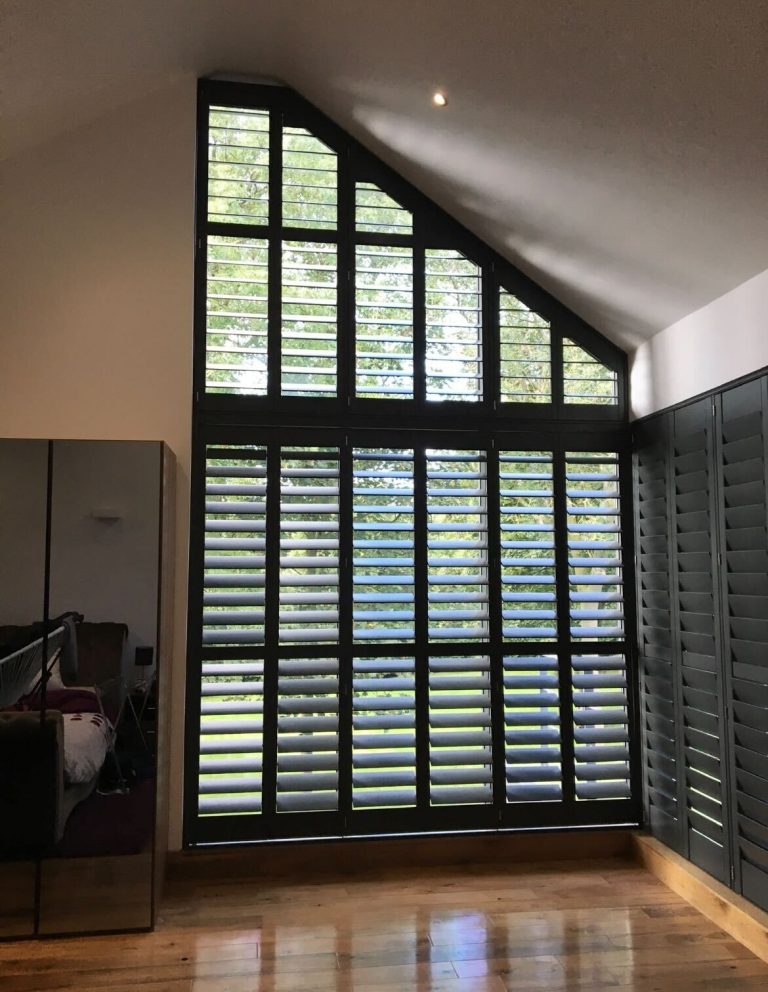 Plantation Shutters for Odd Shaped Windows | ShuttersUp